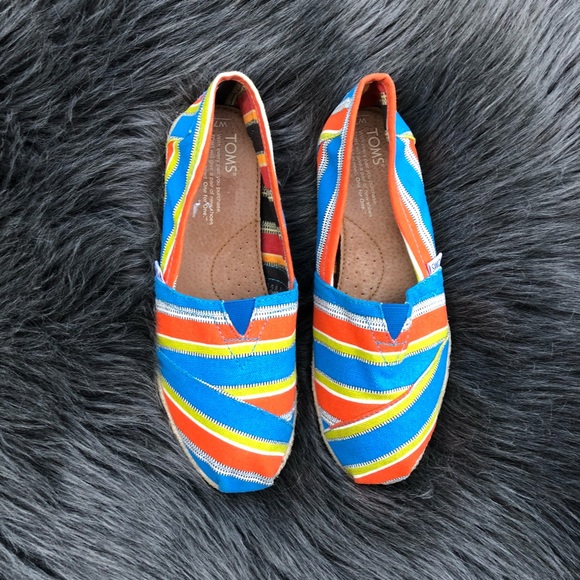 Toms | Shoes | Toms Colorful Shoes | Poshmark